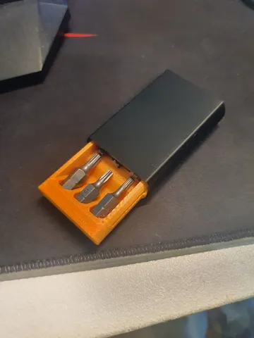 Compact Bit Box (pocket size driver bit storage) by GlennovitS 3D ...