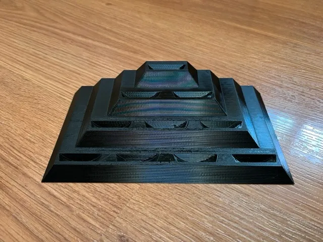 Make of Large Pyramid Challenge Coin Holder by Roman | Download free ...