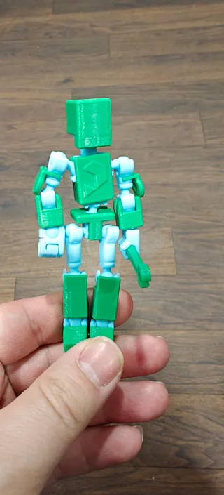 MINI 13 Printable Jointed Figure by soozafone | Download free STL model ...