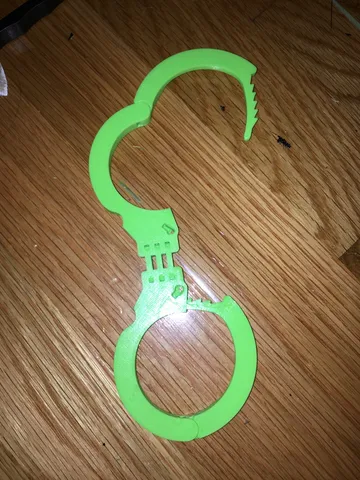 Handcuffs by Ghostcat3-D | Download free STL model | Printables.com