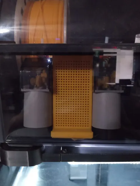 Make of Bambu Lab X1 AMS Front Desiccant Holder by Elmo | Download free ...