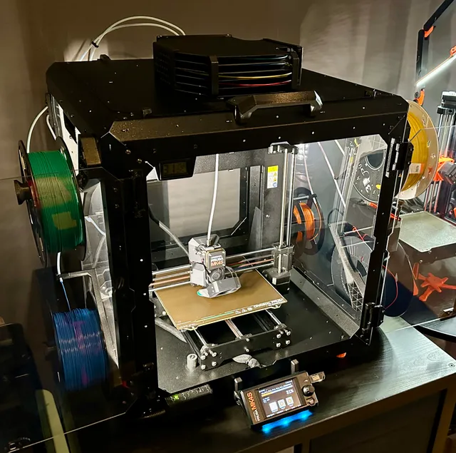 Make of MMU3 Enclosure addon by Warpinscher | Download free STL model ...