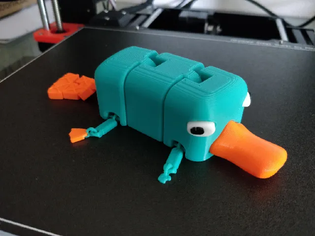 Articulated Perry the Platypus by udrek | Download free STL model ...