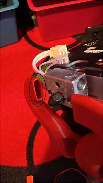 Make of Taurus V5 Cooling Duct for Creality Sprite Extruder, Dual 5015 ...