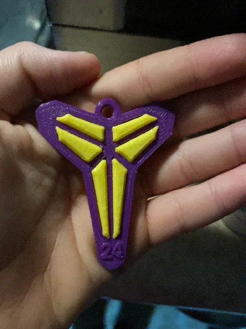 Make of Kobe Bryant Black Mamba Keyring by Tox1c Mode | Download free ...