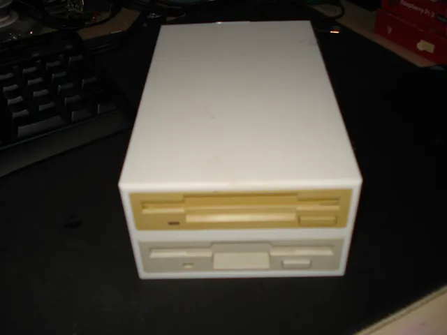 Dual Floppy Drive Case by JeffTruck | Download free STL model ...