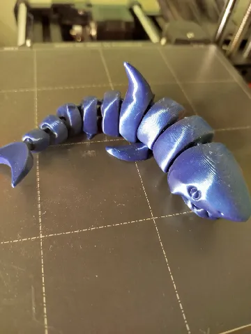Reinforced Articulated Shark by vexanix | Download free STL model ...