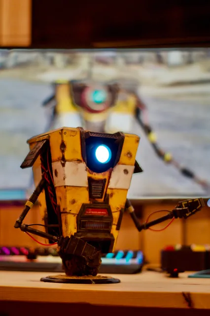 Make of Talking Claptrap (CL4P-TP) by Paul | Download free STL model ...