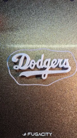 Dodgers Logo by aboyandhisblob | Download free STL model | Printables.com