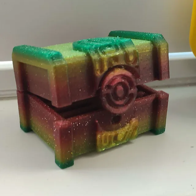 Make of Switch Cartridge Case - Breath of the Wild Sheikah Chest by ...