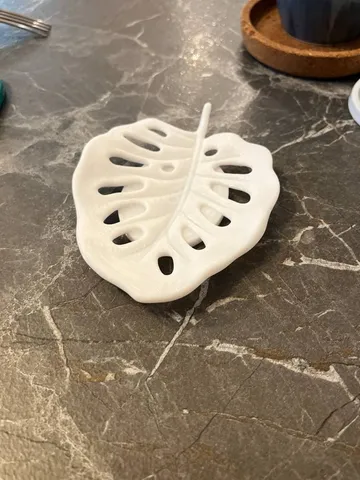 Monstera Leaf Soap Dish by Decorartor | Download free STL model | Printables.com