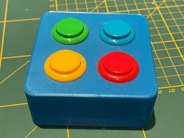 Arcade Button Control Box by Adafruit | Download free STL model ...