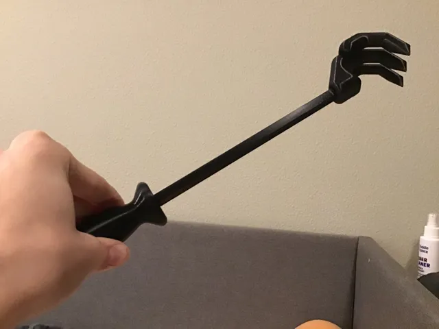 Make of Back Scratcher by Prefectionist | Download free STL model ...