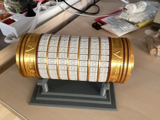 Make of Cryptex (5, 6, 7, 8 or 10 letter wheels) by OMAMichele ...