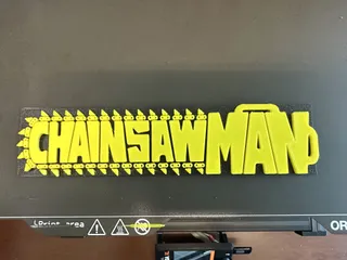 Chainsaw Man logo by V3Design | Download free STL model | Printables.com
