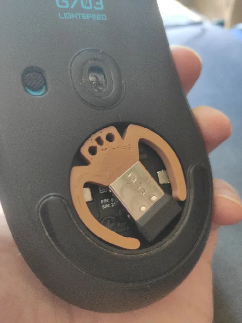 Make of The Dongle Spider - Logitech mouse dongle storage by Array ...