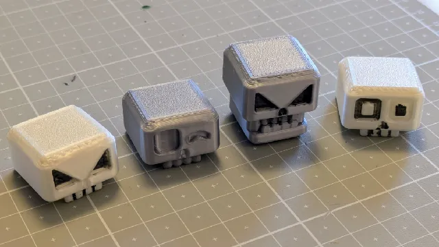 Skull Key Switch Fidget Toy by decay3d | Download free STL model ...