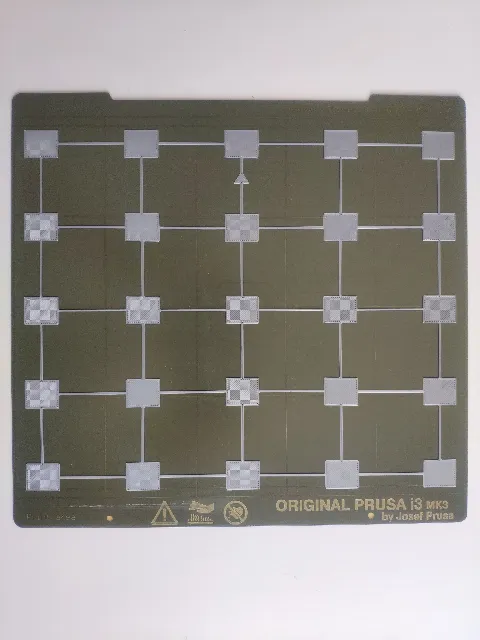 Make of Bed Level Calibration Square Grid by CaptainC | Download free ...
