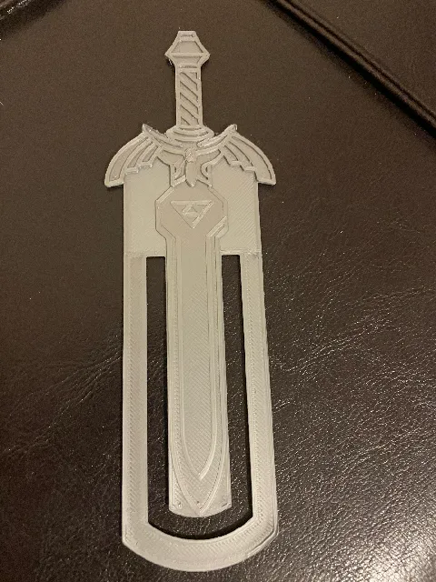 Make of Master-Sword Bookmark by Pabs79 | Download free STL model ...
