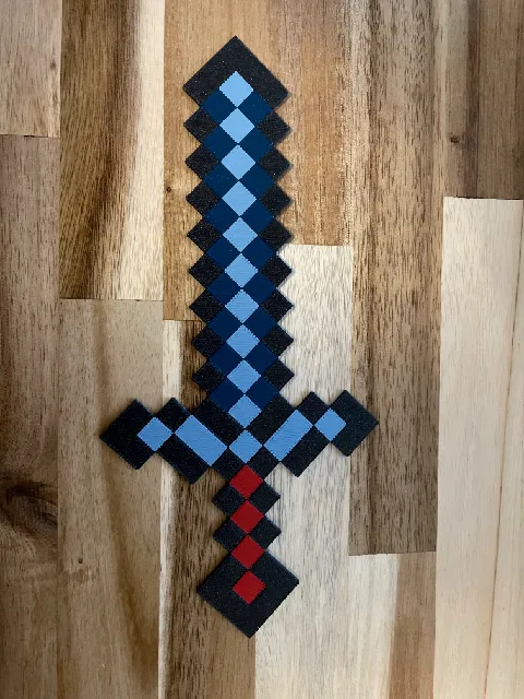 Make of Minecraft Sword by dani190 | Download free STL model ...