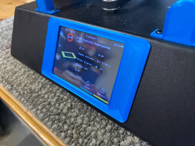 Make of Anycubic i3 MEGA display frame by Tim Oertel | Download free ...