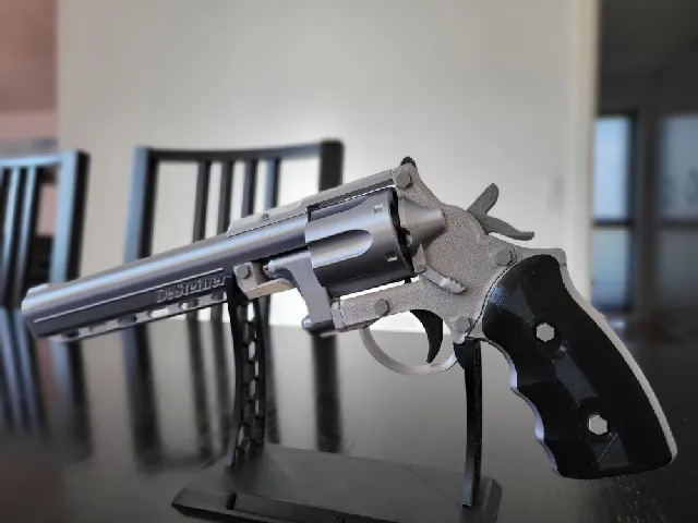 Make of Revolver II : Double & Single Action | mechanically working ...