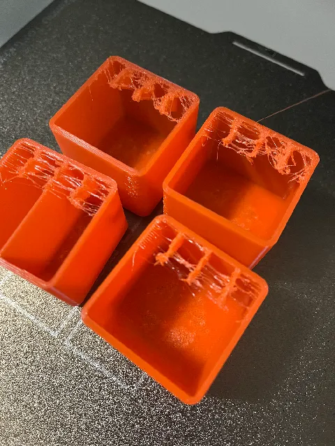 Make of Gridfinity Bin with Printable Label by Pred (parametric) by Maddhin | Download free STL ...