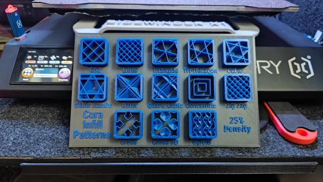 Cura Infill Patterns Display Models por Lyl3 | Descargar modelo STL ...
