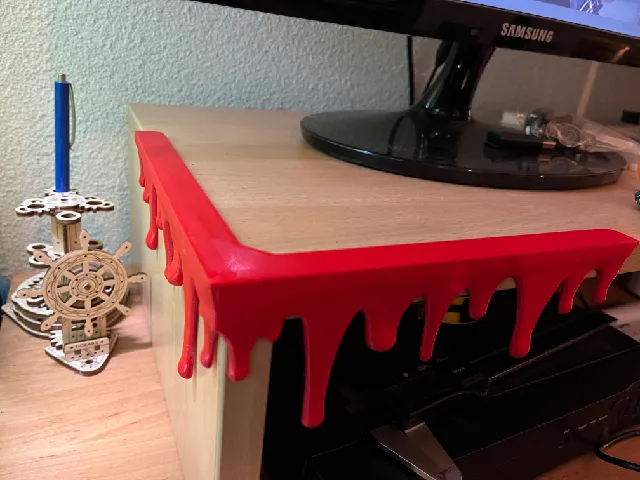 Make of Corner Drip by Xibalba | Download free STL model | Printables.com