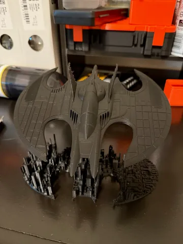 Batwing over Gotham City (No Supports, No AMS) by AlexT | Download free ...