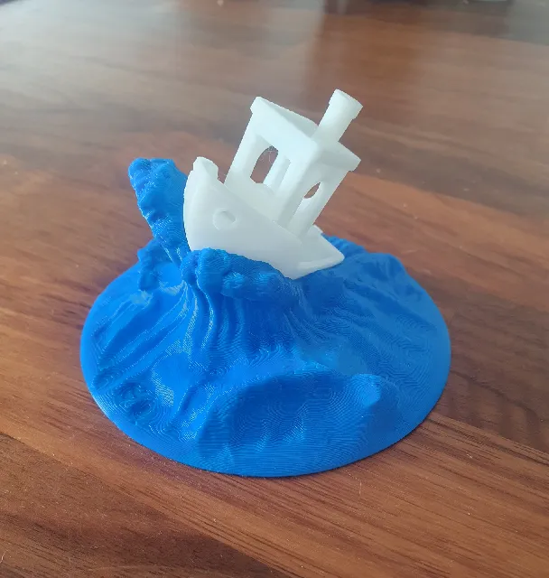 Make of Benchy Wave by Nondil | Download free STL model | Printables.com