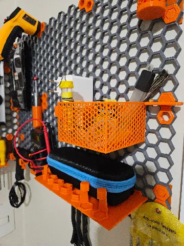 HSW Large honeycomb basket 100x100x63mm by Mario Alvarez | Download ...
