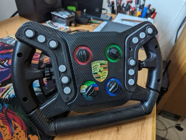 Turn 911 GT3 R 2023 DIY Sim Racing Steering Wheel by Turn Racing ...