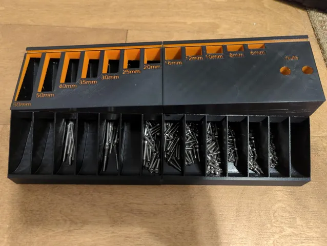 Better M3 Bolt Sorter by Mario | Download free STL model | Printables.com