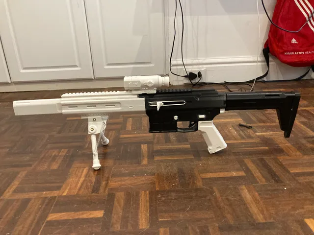 3DWORKBENCH Arca Ignis Assualt Rifle by 3dworkbench | Download free STL ...