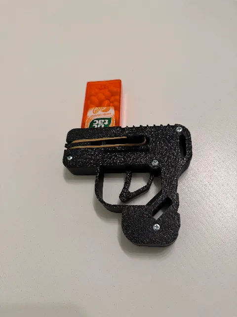 Make of Tic Tac Gun V2 Rubber Band Edition without text by Henri S ...