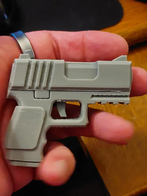 Make of BB Glock 17 – Miniature fidget version of the Iconic Glock 17 ...