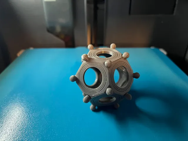 Roman Dodecahedron 1.0 - Folding Flat Print by Keenan | Download free ...