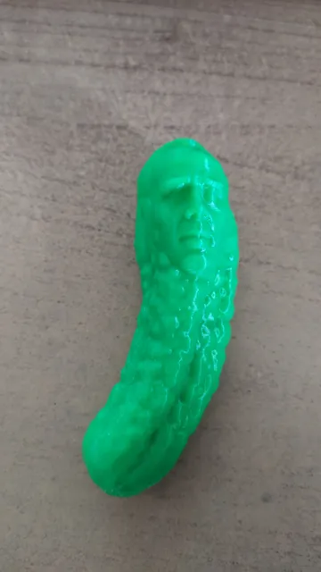 Make of Picolas Cage aka Pickle Nick! by mweisshaupt | Download free STL model | Printables.com