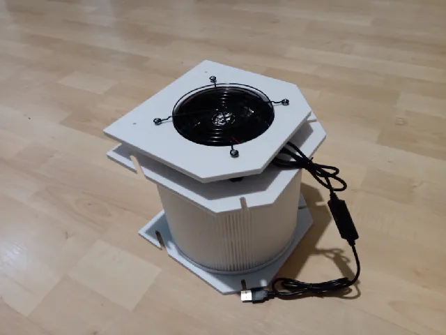 Make of Air Purifier by possebaer | Download free STL model ...