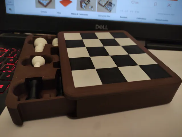 4x5 Microchess set by Beaver | Download free STL model | Printables.com