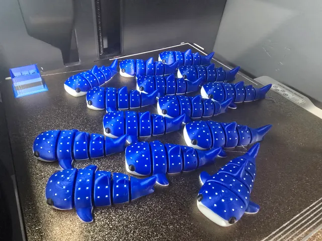 Flexi Whale Shark By Keyquake Download Free Stl Model Printables