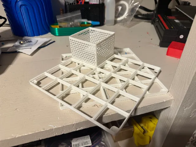 Gridfinity Base Plate 5x5 by 395 Makes | Download free STL model ...