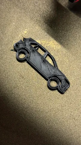 Toyota RAV4 silouhette keychain by Detail Art Factory | Download free ...