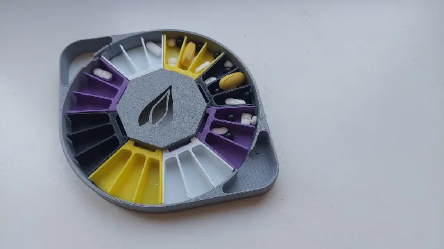 Make of 3D printed Pill Dispenser by DHP | Download free STL model ...