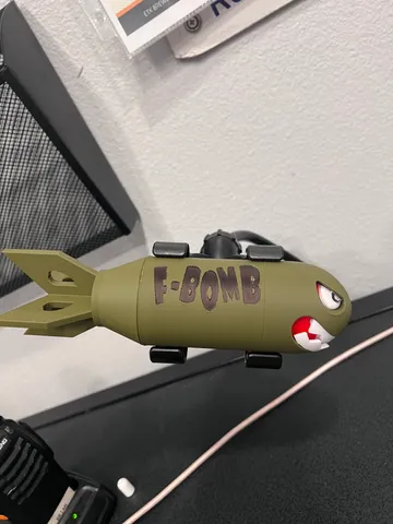 Banzai F-Bomb by Oz | Download free STL model | Printables.com