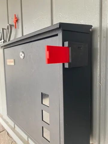 Sliding Mailbox Flag by Steve | Download free STL model | Printables.com