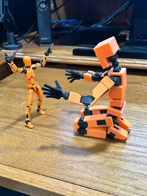 Make of DUMMY 13 Printable Jointed Figure (BETA FILES) by Tymarand ...