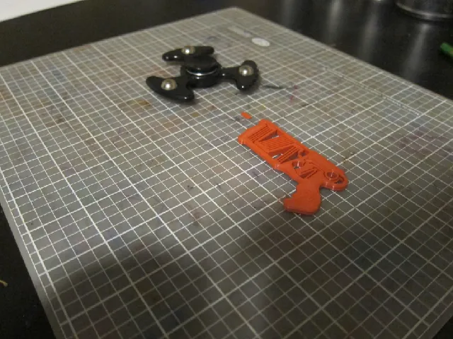 Make of One Piece Compliant Mechanism Blaster (Mark Rober) by ASPECT | Download free STL model ...