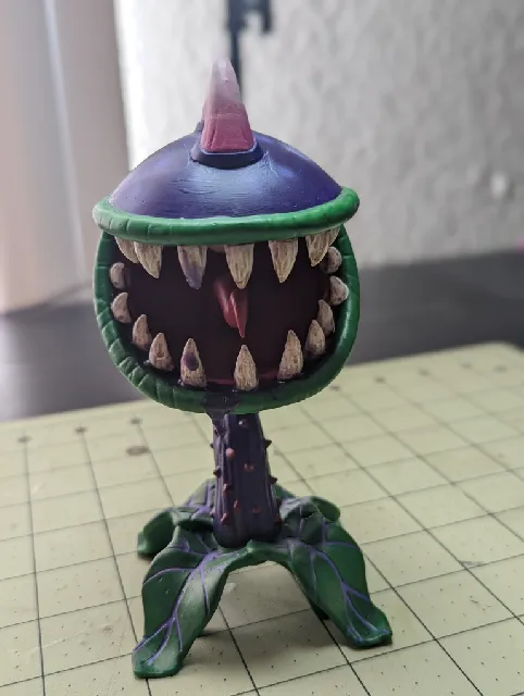 Make of Chomper (Plants Vs Zombies) by Subsurferus | Download free STL ...